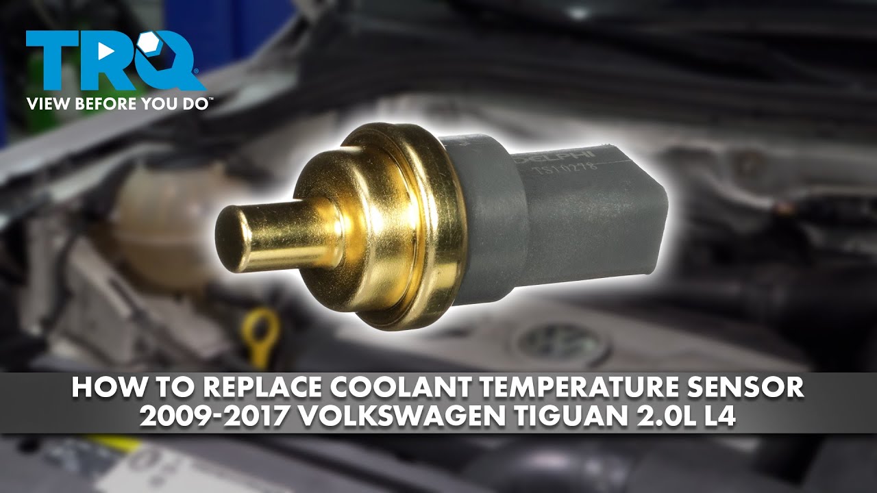 How to Replace Coolant Temperature Sensor 2009-2017 Volkswagen Tiguan 20L L4 | 1A Auto