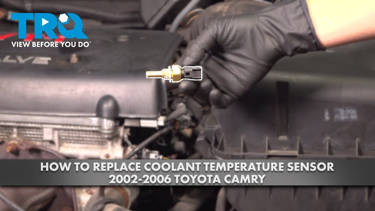 How to Replace Coolant Temperature Sensor 2002-2006 Toyota Camry | 1A Auto