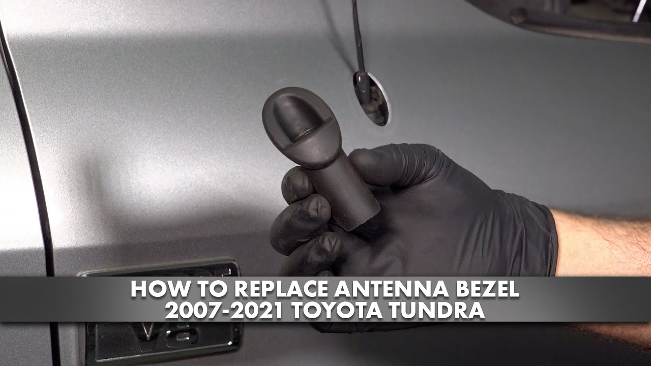 How to Replace Antenna Bezel 2007-2021 Toyota Tundra | 1A Auto