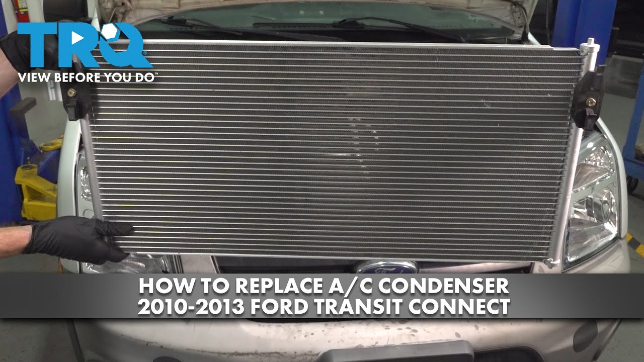 How to Replace AC Condenser 2010-2013 Ford Transit Connect | 1A Auto