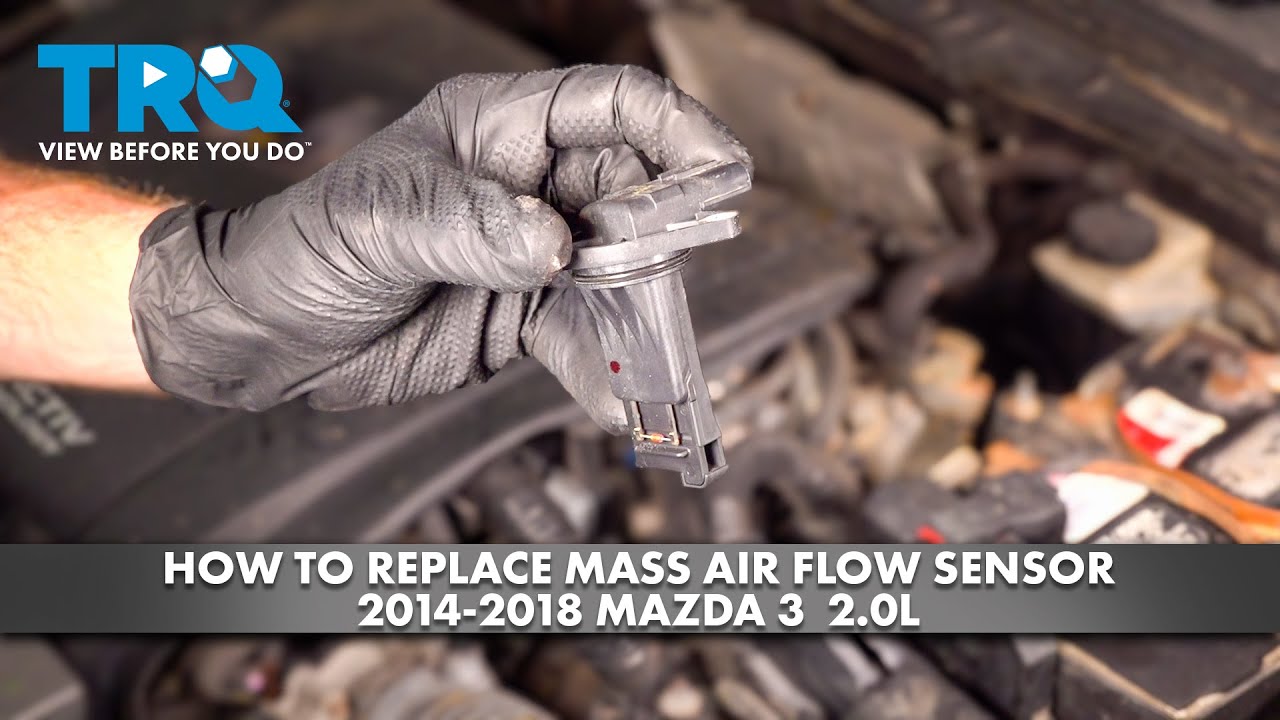 How to Replace Mass Air Flow Sensor 2014-2018 Mazda 3 20L | 1A Auto