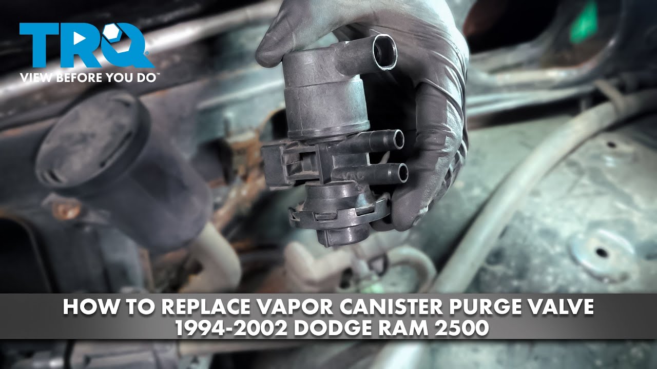 How to Replace Vapor Canister Purge Valve 1994-2002 Dodge Ram 2500 | 1A ...