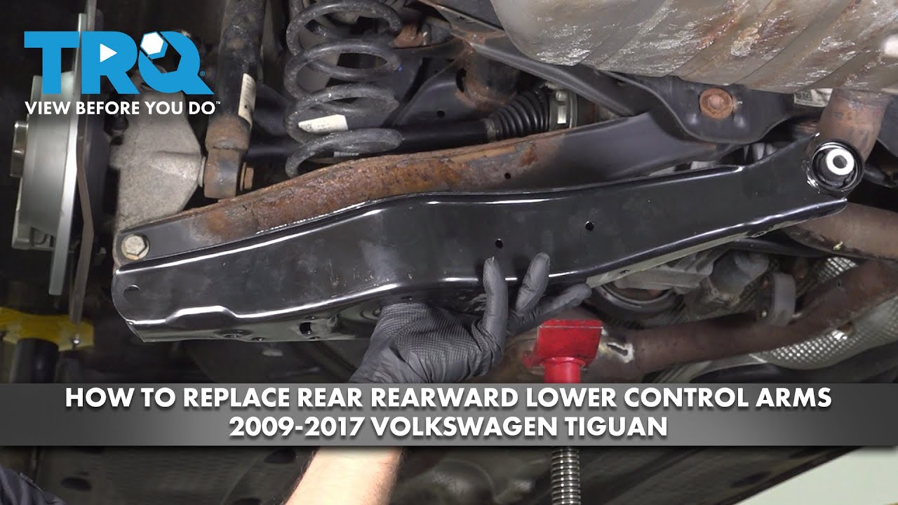 How to Replace Rear Lower Rearward Control Arms 2009-2017 Volkswagen ...