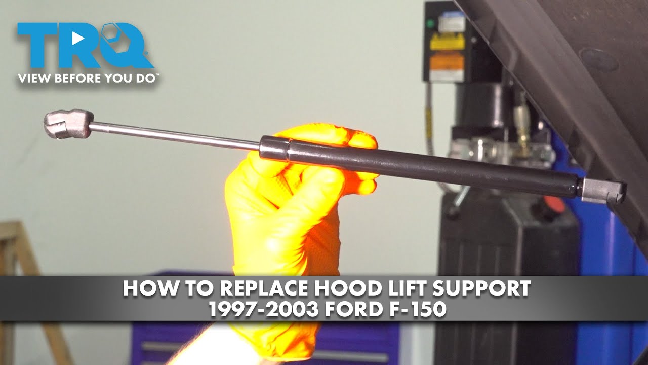 How to Replace Hood Lift Support 1997-2003 Ford F-150 | 1A Auto