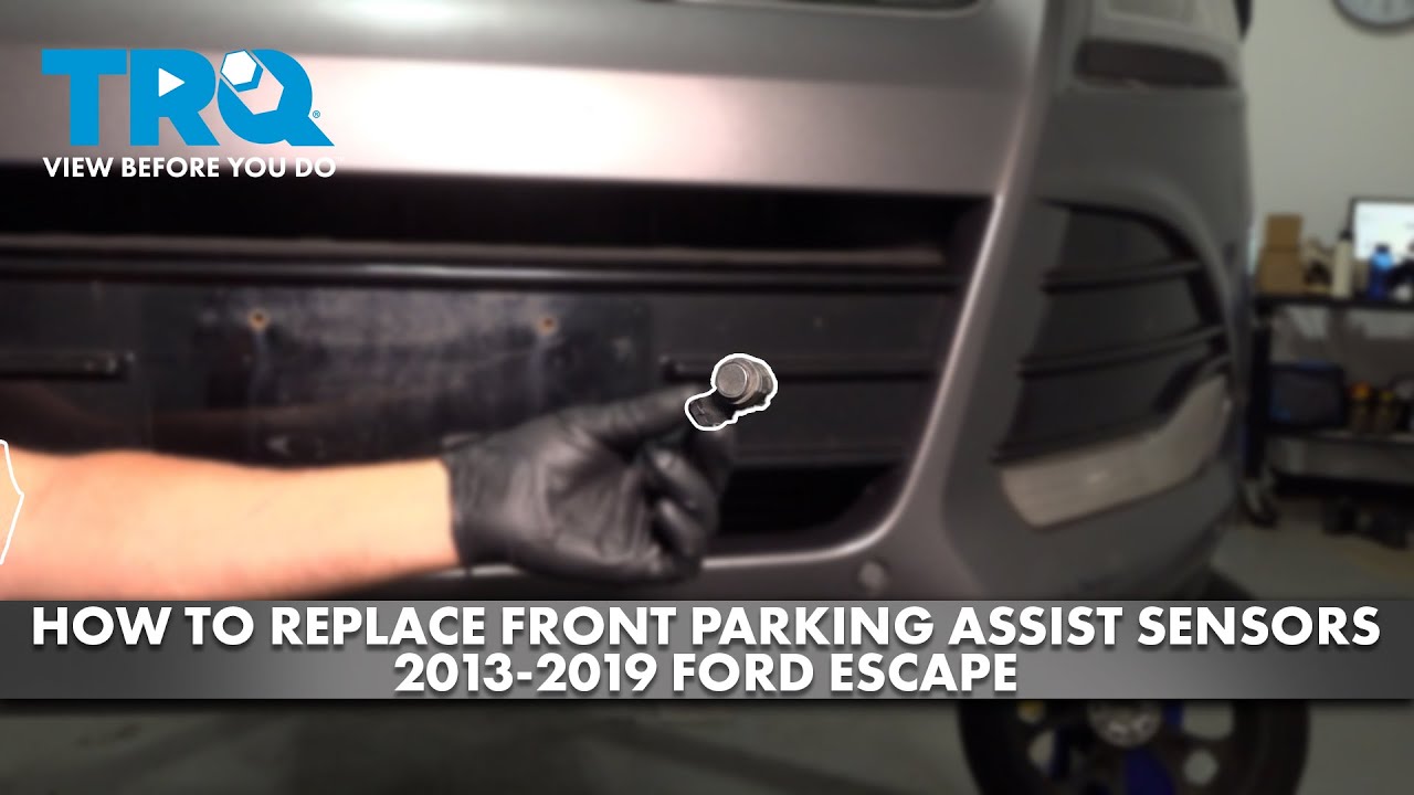How to Replace Front Parking Assist Sensors 2013-2019 Ford Escape | 1A Auto