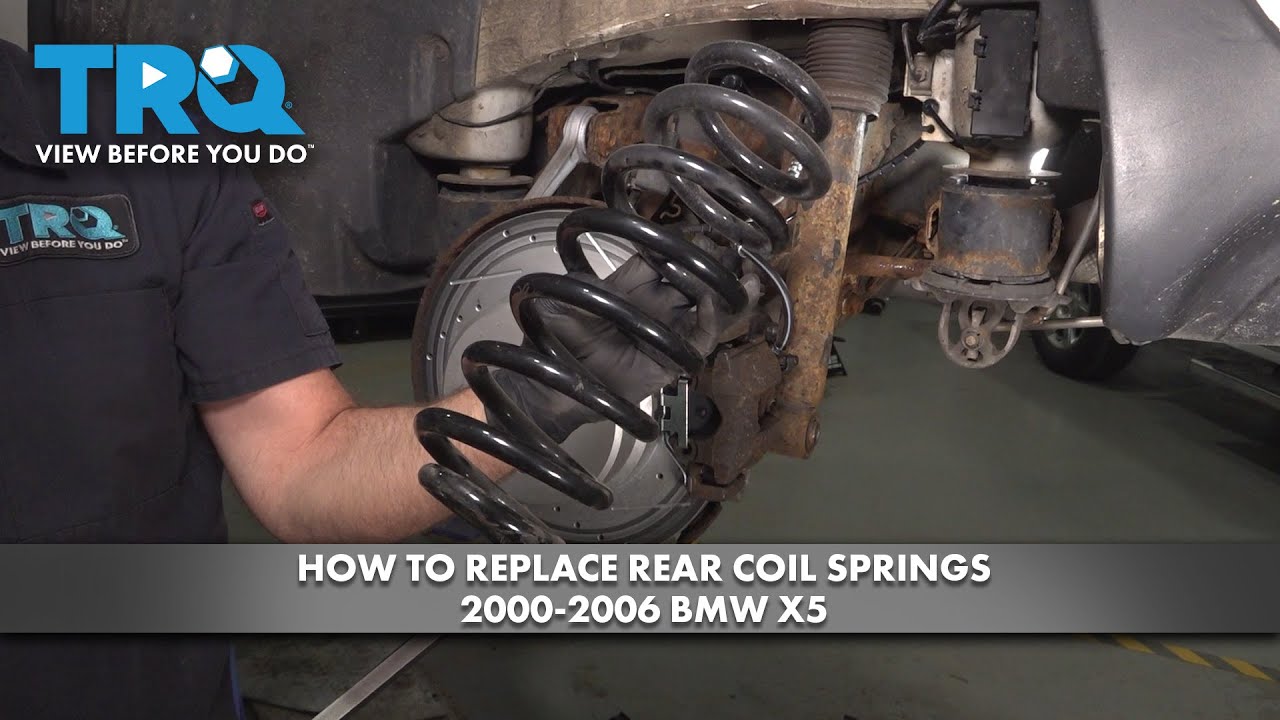 How to Replace Rear Coil Springs 2000-2006 BMW X5 | 1A Auto