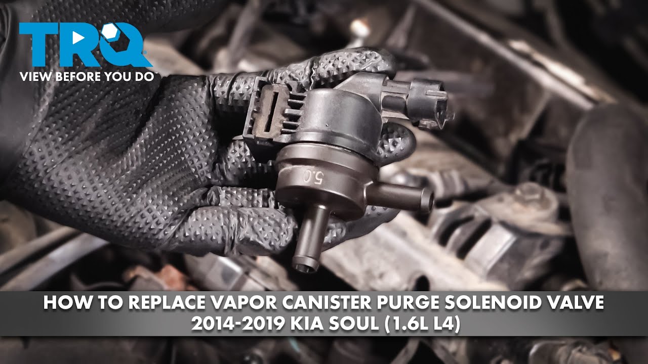 How to Replace Vapor Canister Purge Solenoid Valve 2014-2019 Kia Soul ...