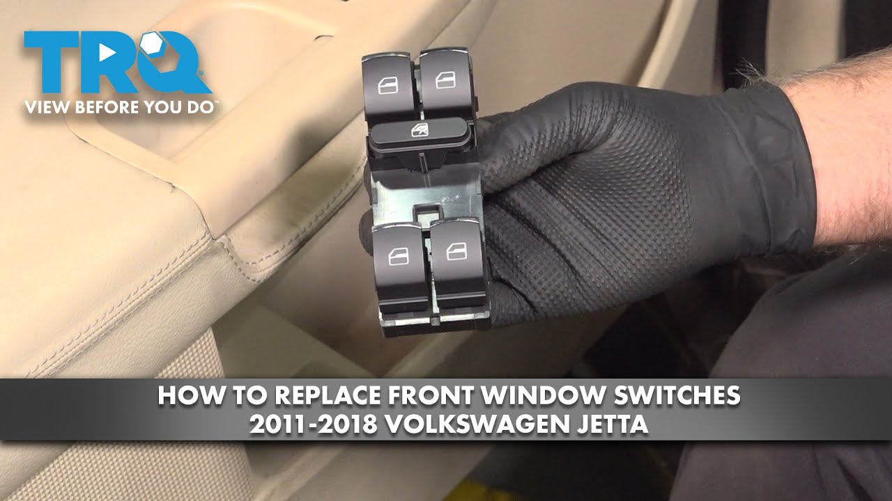 How to Replace Front Window Switches 2011-2018 Volkswagen Jetta | 1A Auto