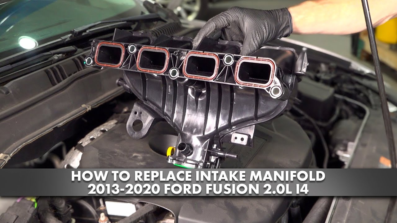 How to Replace Intake Manifold 2013-2020 Ford Fusion 20L I4 | 1A Auto