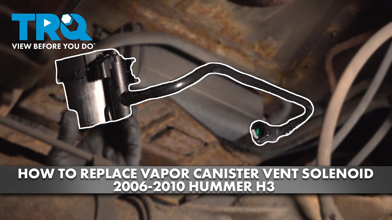 How to Replace Vapor Canister Vent Solenoid 2006-2010 Hummer H3 | 1A Auto