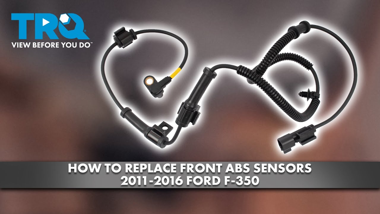 How to Replace Front ABS Sensors 2011-2016 Ford F-350 | 1A Auto