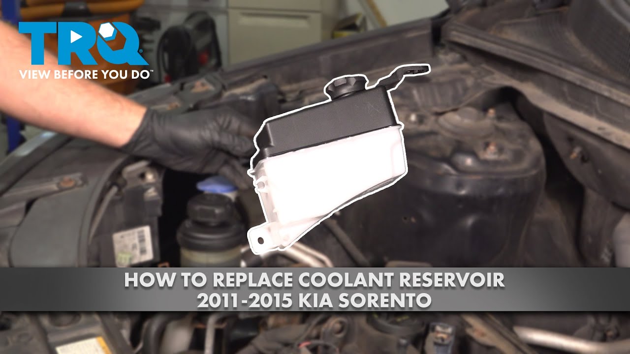 How to Replace Coolant Reservoir 2011-2015 Kia Sorento | 1A Auto