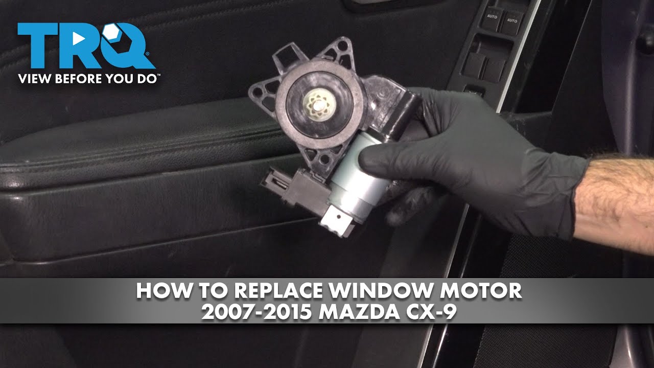 How to Replace Window Motor 2007-2015 Mazda CX-9 | 1A Auto