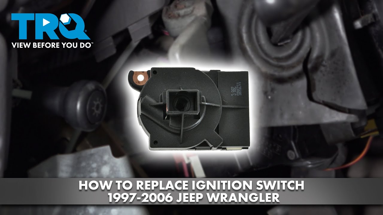 How to Replace Ignition Switch 1997-2006 Jeep Wrangler | 1A Auto