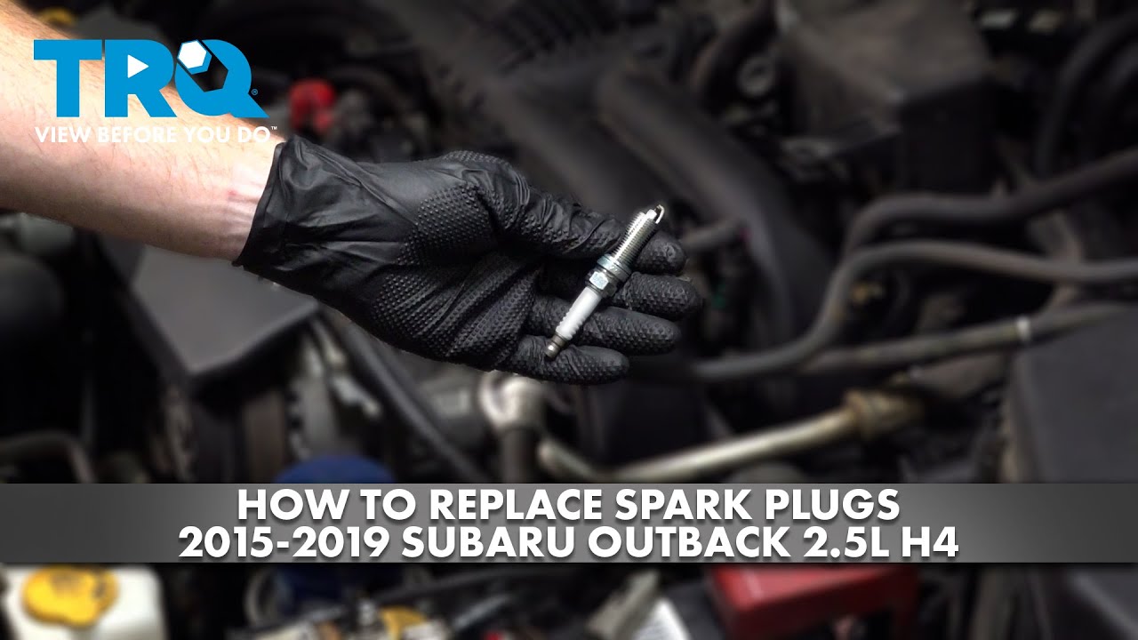 How to Replace Spark Plugs 2015-2019 Subaru Outback 25L H4 | 1A Auto
