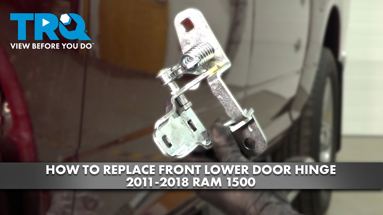 How to Replace Front Lower Door Hinges 2011-2018 Ram 1500 | 1A Auto