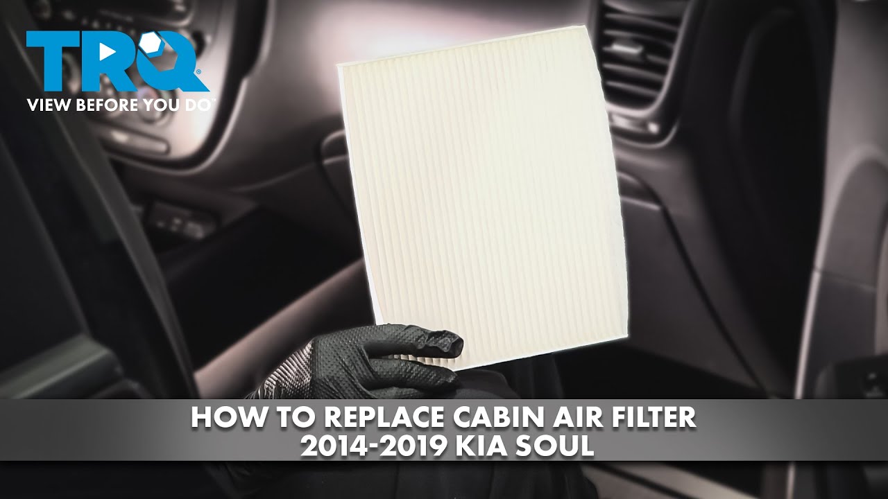 How to Replace Cabin Air Filter 2014-2019 Kia Soul | 1A Auto