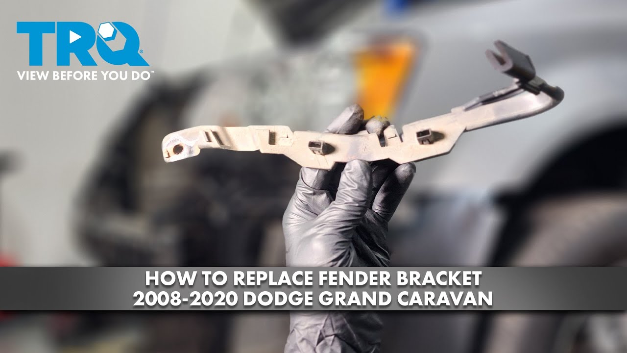 How to Replace Fender Brackets 2008-2020 Dodge Grand Caravan | 1A Auto