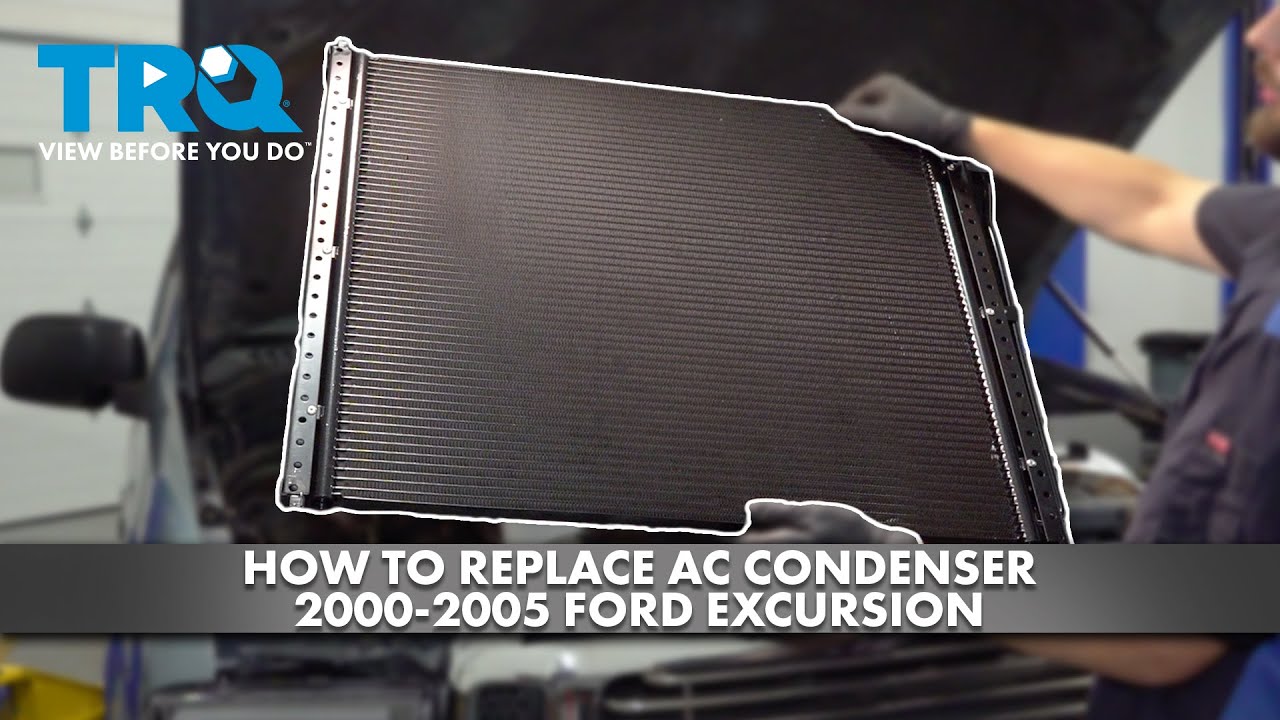 How to Replace AC Condenser 2000-2005 Ford Excursion | 1A Auto
