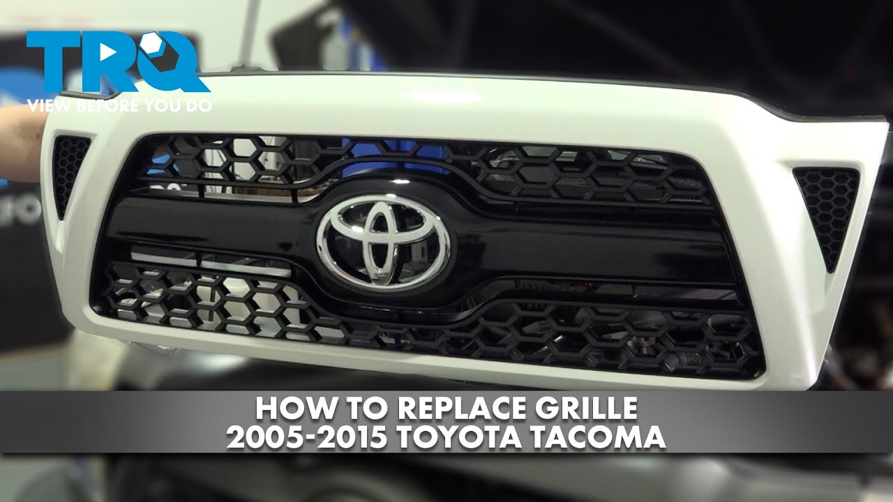 How to Replace Grille 2005-2015 Toyota Tacoma | 1A Auto