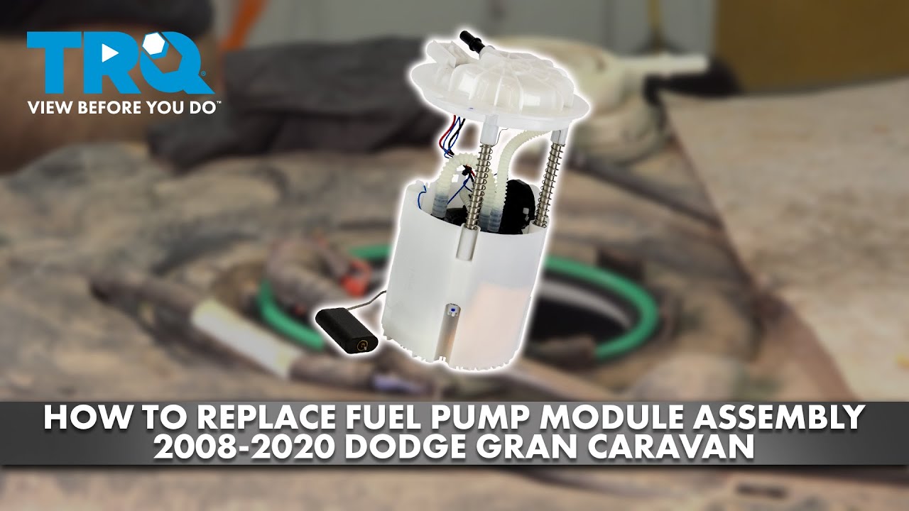 How to Replace Fuel Pump Module Assembly 2008-2020 Dodge Grand Caravan ...