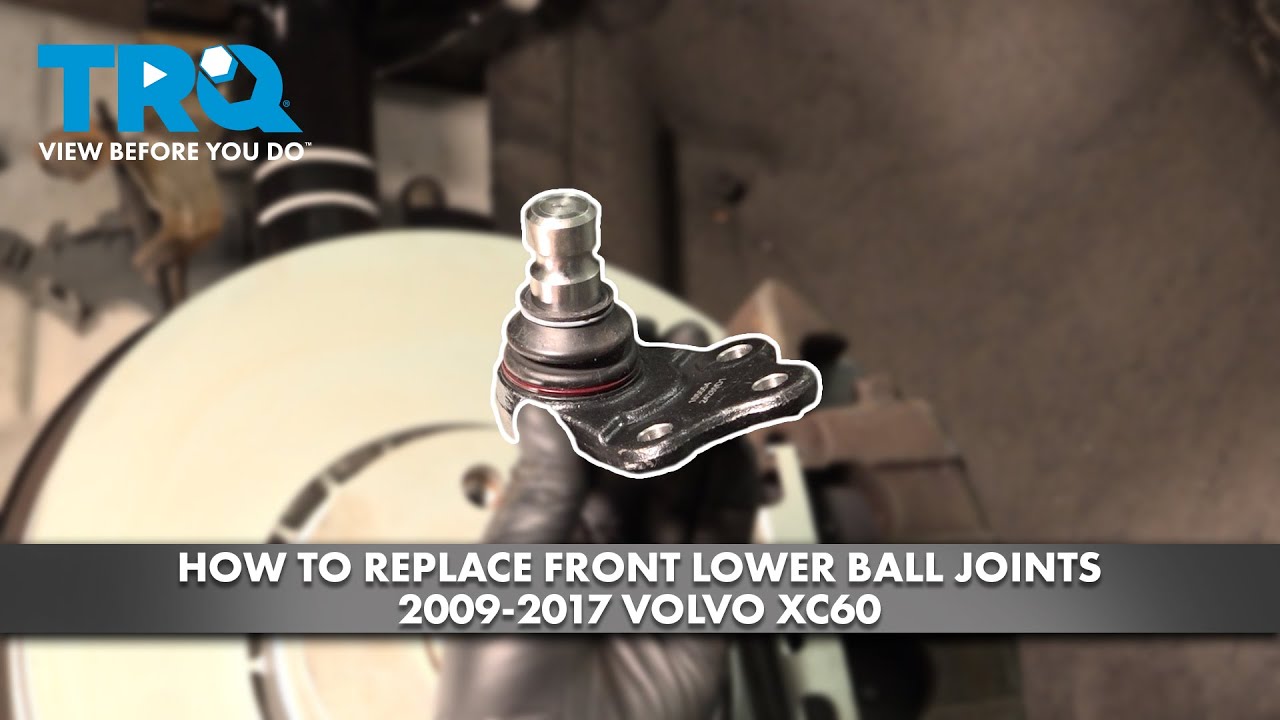 How to Replace Front Lower Ball Joints 2009-2017 Volvo XC60 | 1A Auto