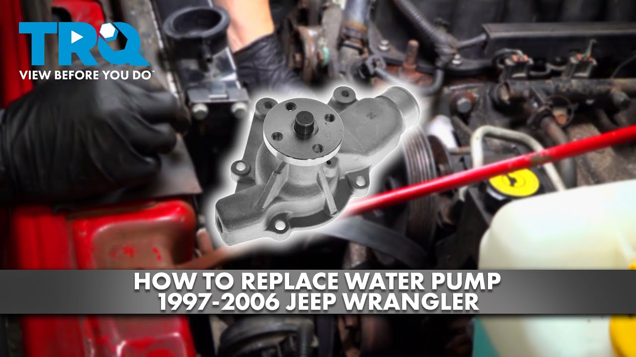 How to Replace Water Pump 1997-2006 Jeep Wrangler | 1A Auto
