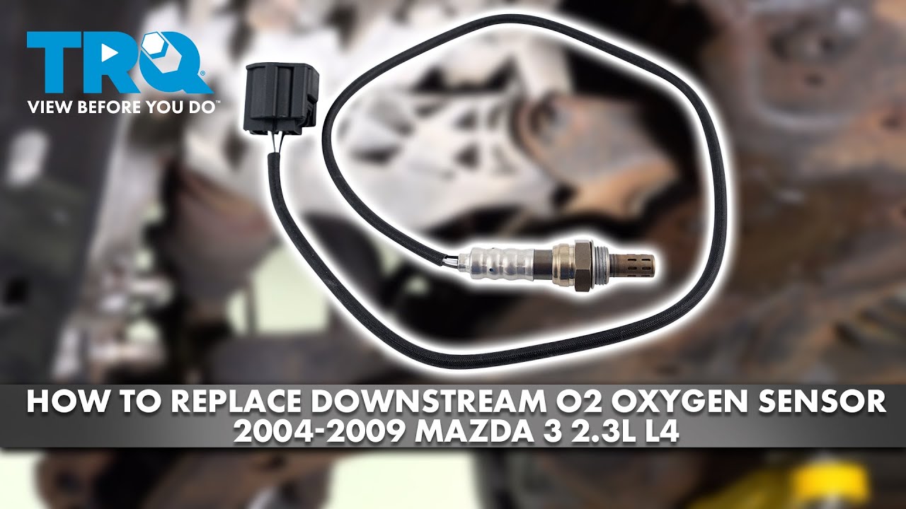 How to Replace Downstream O2 Sensor 2004-2009 Mazda 3 23L L4 | 1A Auto