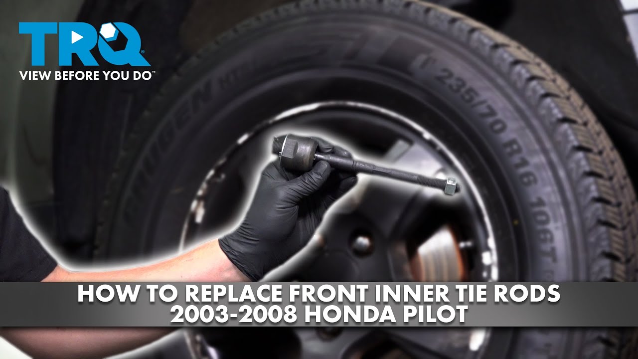 How to Replace Front Inner Tie Rods 2003-2008 Honda Pilot | 1A Auto