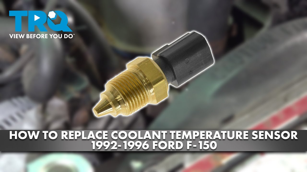 How to Replace Coolant Temperature Sensor 1992-1996 Ford F-150 | 1A Auto