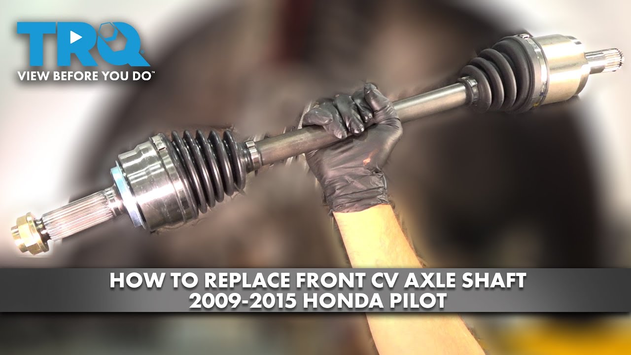How to Replace Front CV Axle Shaft 2009-2015 Honda Pilot | 1A Auto