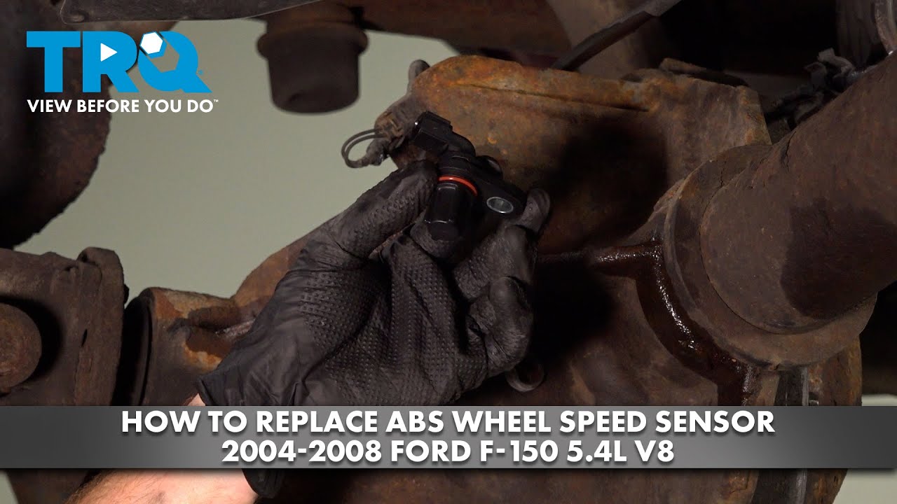 How to Replace ABS Wheel Speed Sensor 2004-2008 Ford F-150 54L V8 | 1A Auto