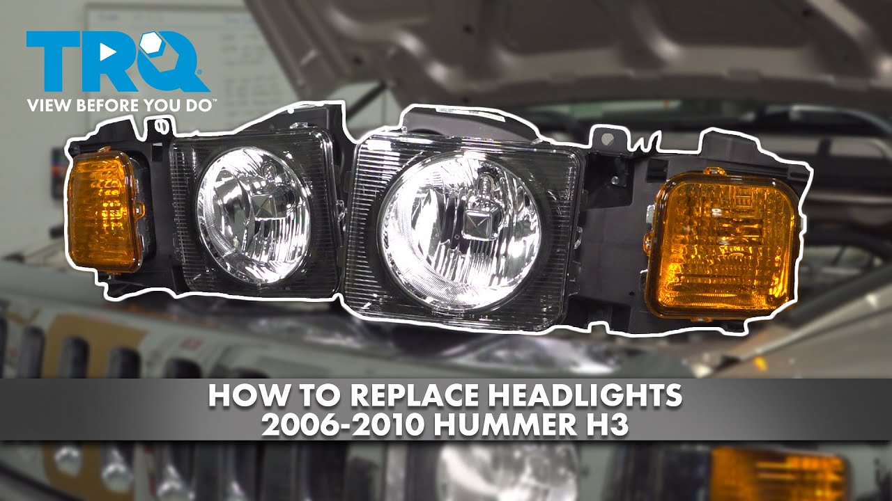 How to Replace Headlight Set 2006-2010 Hummer H3 | 1A Auto