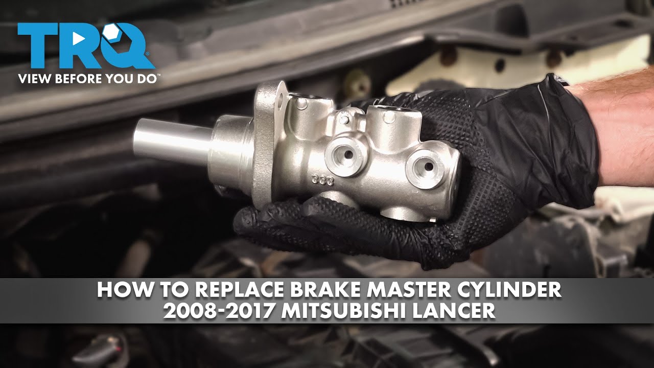 How to Replace Brake Master Cylinder 2008-2017 Mitsubishi Lancer | 1A Auto