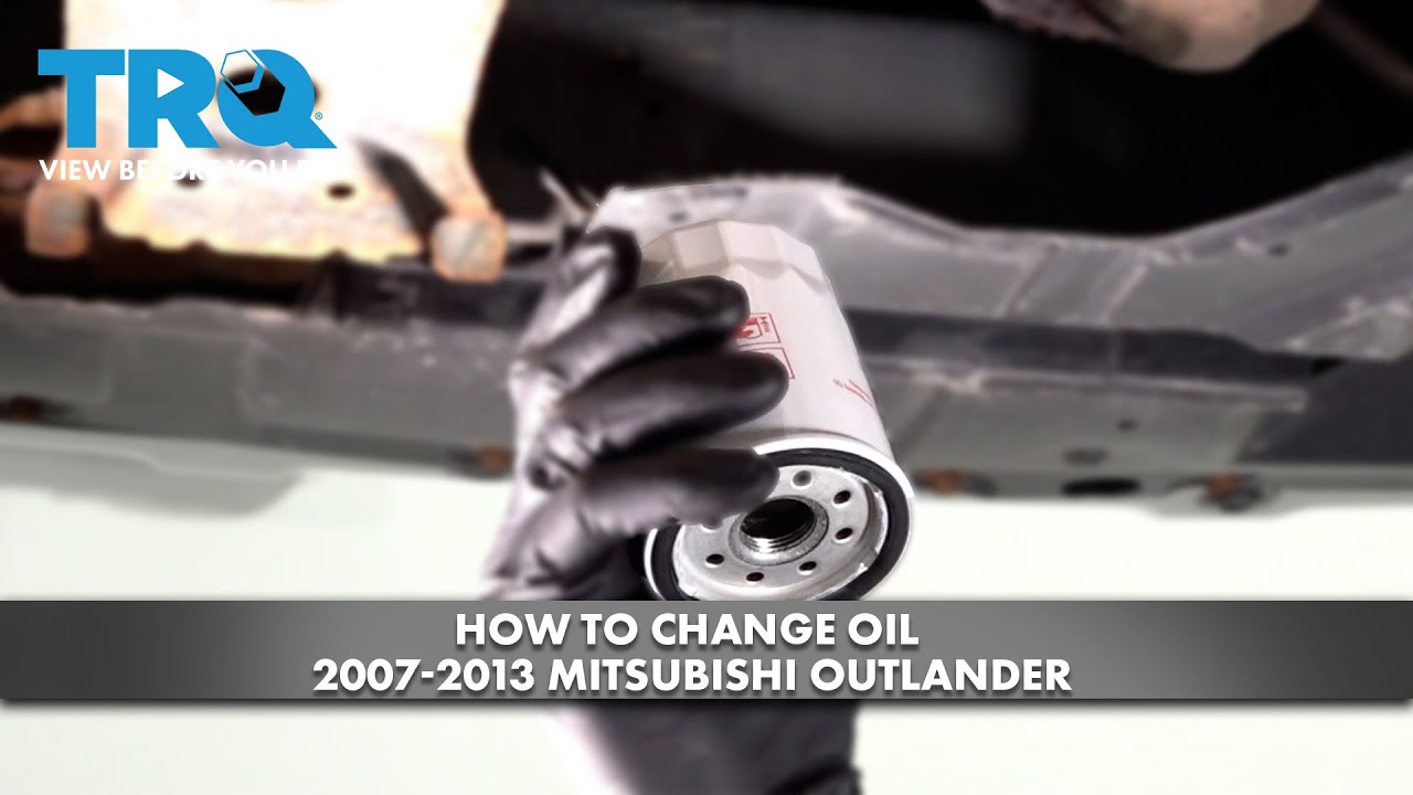 How to Change Oil 2007-2013 Mitsubishi Outlander | 1A Auto