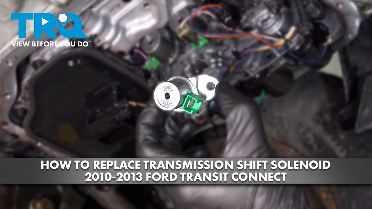 How to Replace Transmission Shift Solenoid 2010-2013 Ford Transit ...