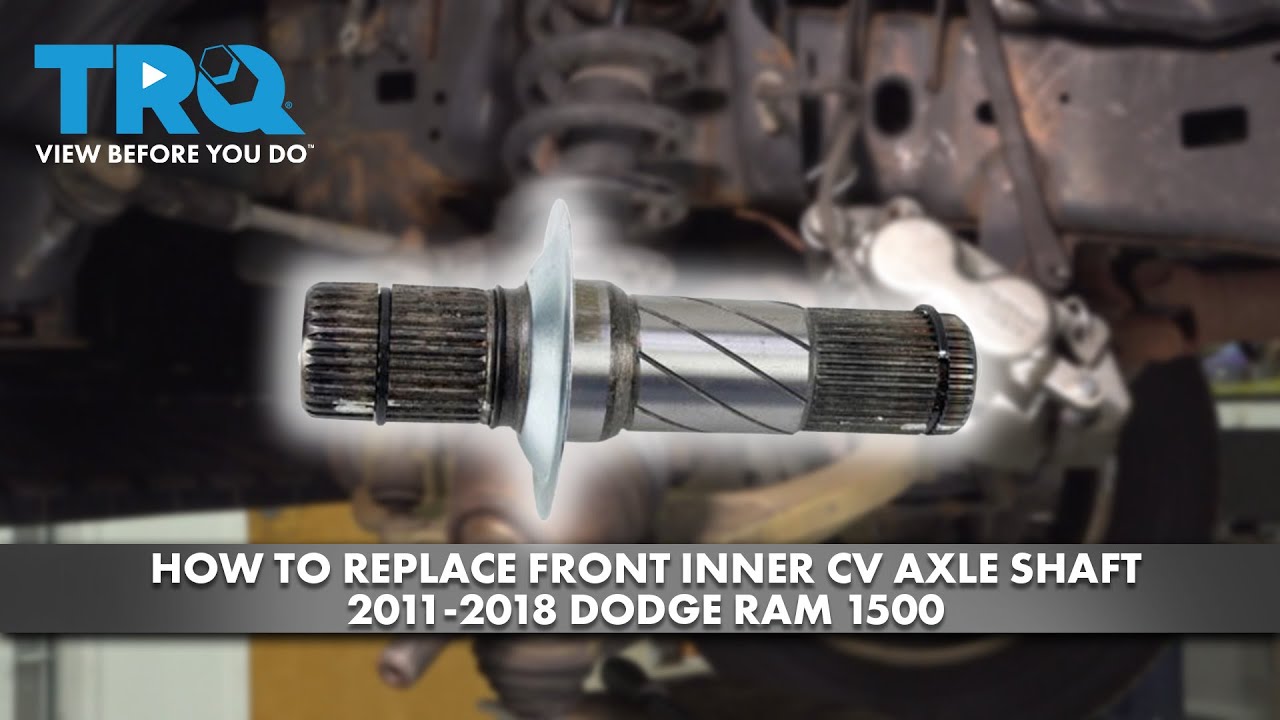 How to Replace Front Inner Axle Shaft 2011-2018 Ram 1500 | 1A Auto