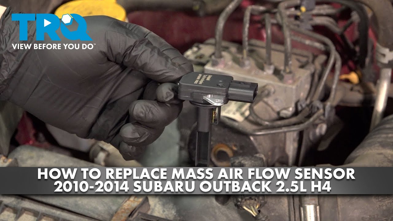 How to Replace Mass Air Flow Sensor 2010-2014 Subaru Outback 25L H4 | 1A Auto