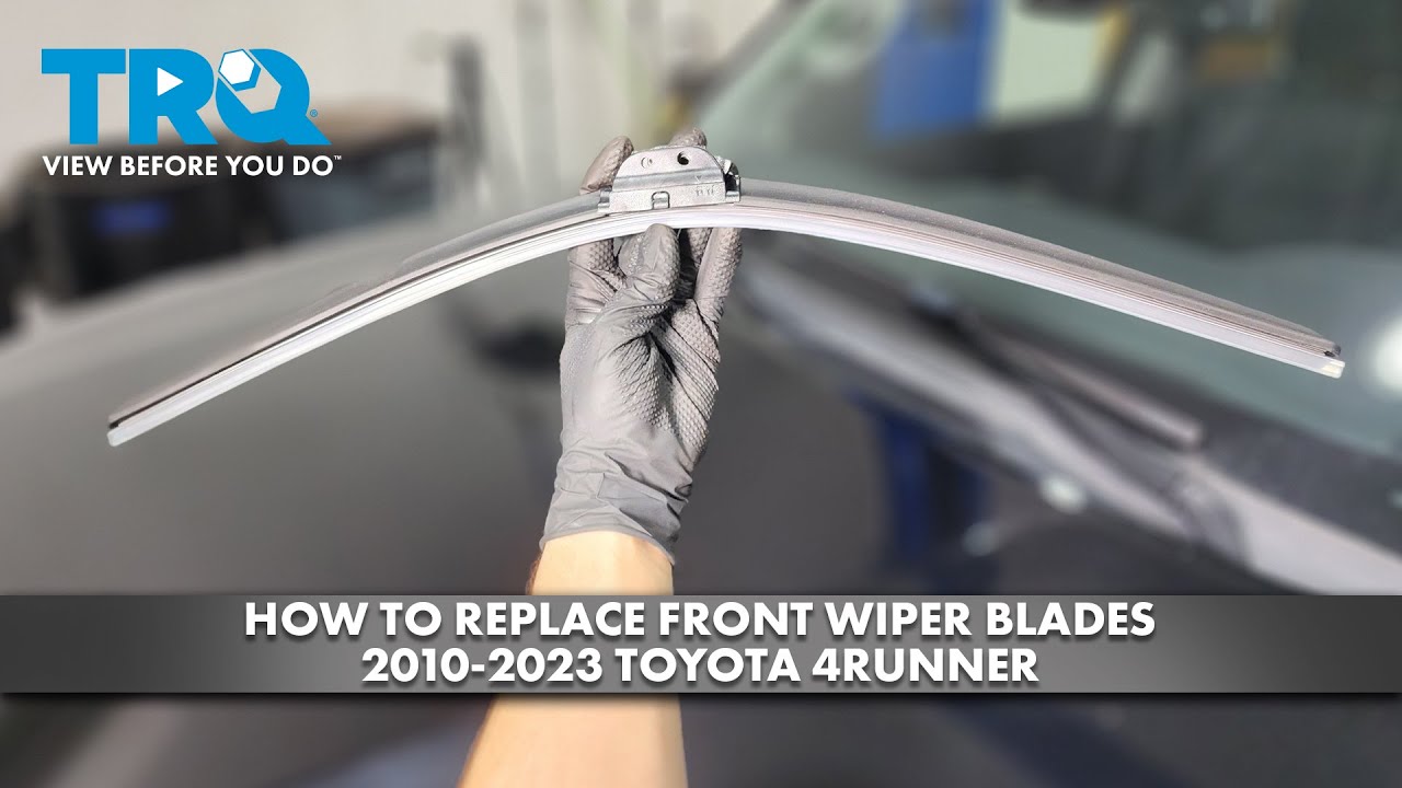 How to Replace Front Wiper Blades 2010-2024 Toyota 4Runner | 1A Auto