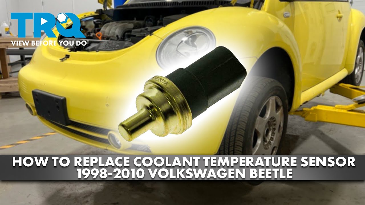 How to Replace Coolant Temperature Sensor 1998-2010 Volkswagen Beetle ...