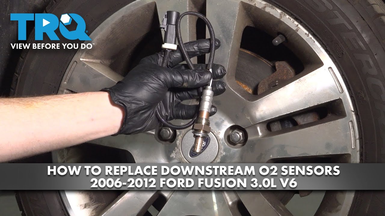 How to Replace Downstream O2 Sensors 2006-2012 Ford Fusion 30L V6 | 1A Auto