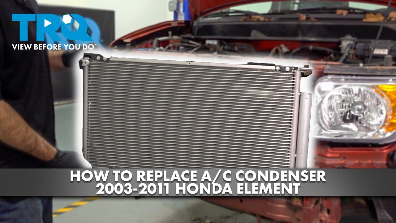 How to Replace AC Condenser 2003-2011 Honda Element | 1A Auto