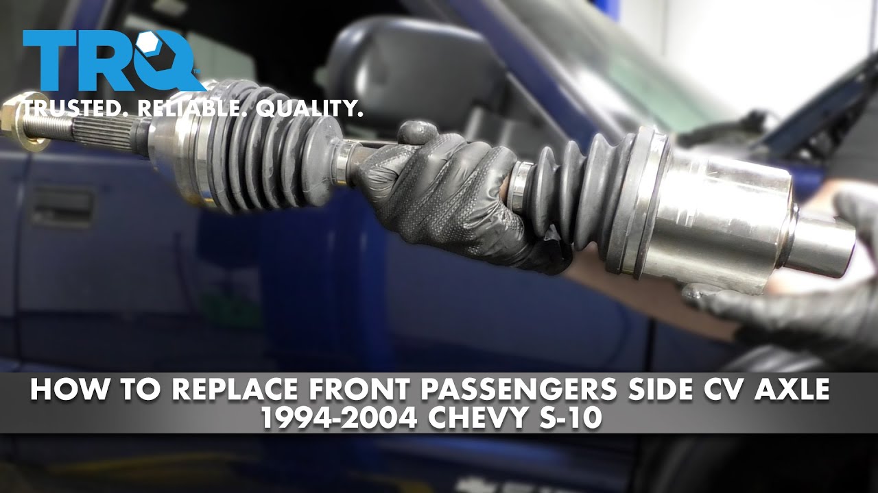 How to Replace Front Passenger Side CV Axle 1994-2004 Chevy S-10 | 1A Auto
