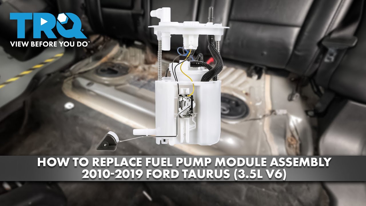How to Replace Fuel Pump Module Assembly 2010-2019 Ford Taurus 35L V6 ...