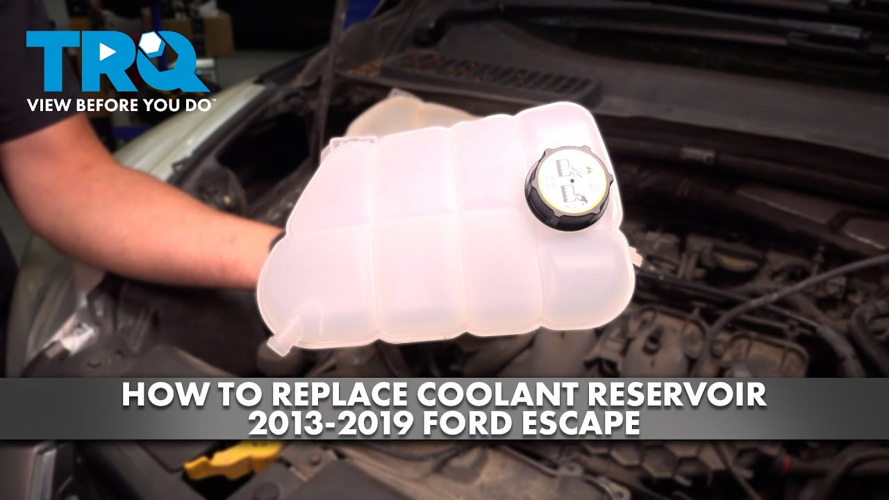 How to Replace Coolant Reservoir 2013-2019 Ford Escape | 1A Auto