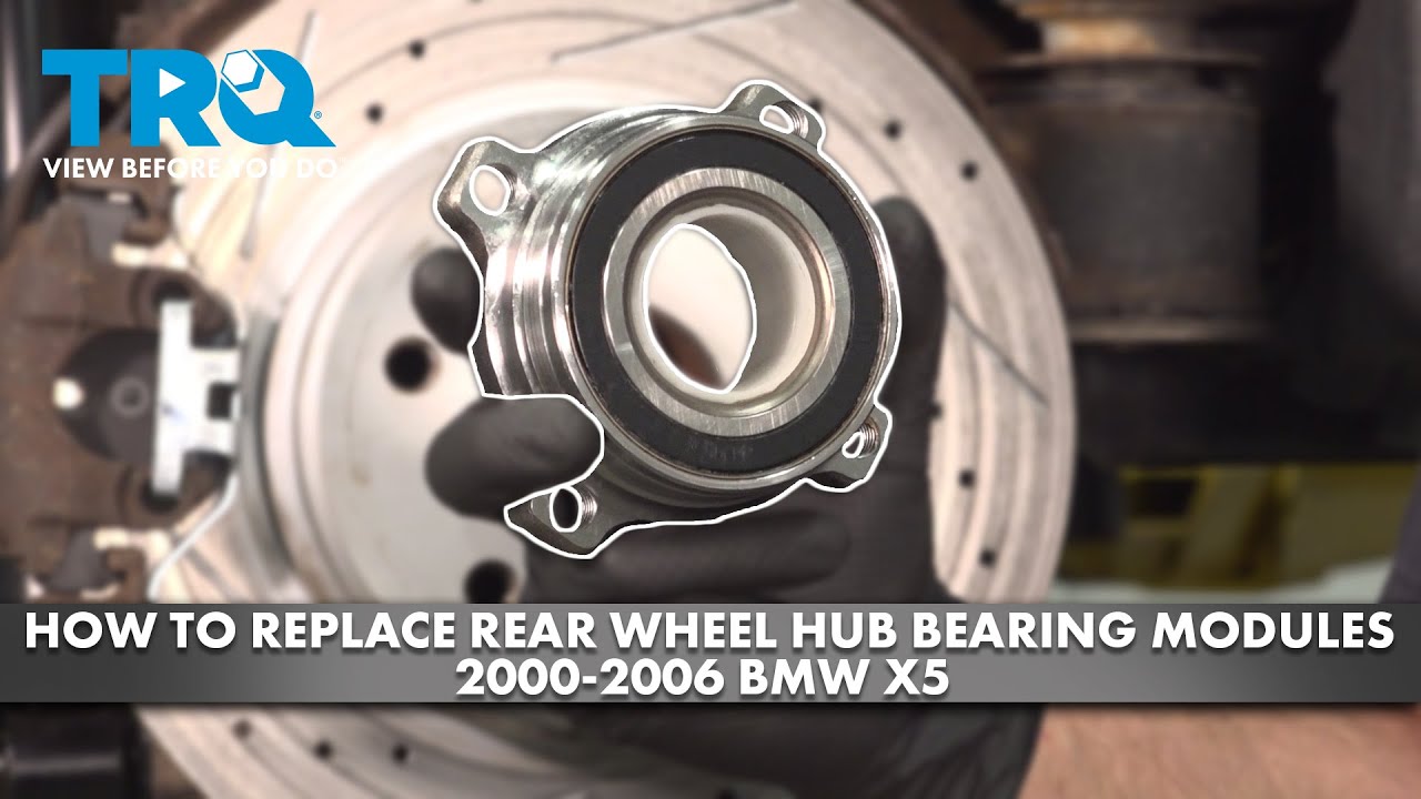 How to Replace Rear Wheel Hub Bearing Modules 2000-2006 BMW X5 | 1A Auto