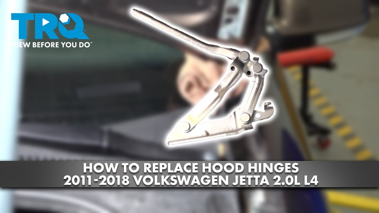 How to Replace Hood Hinges 2011-2018 Volkswagen Jetta 20L L4 | 1A Auto