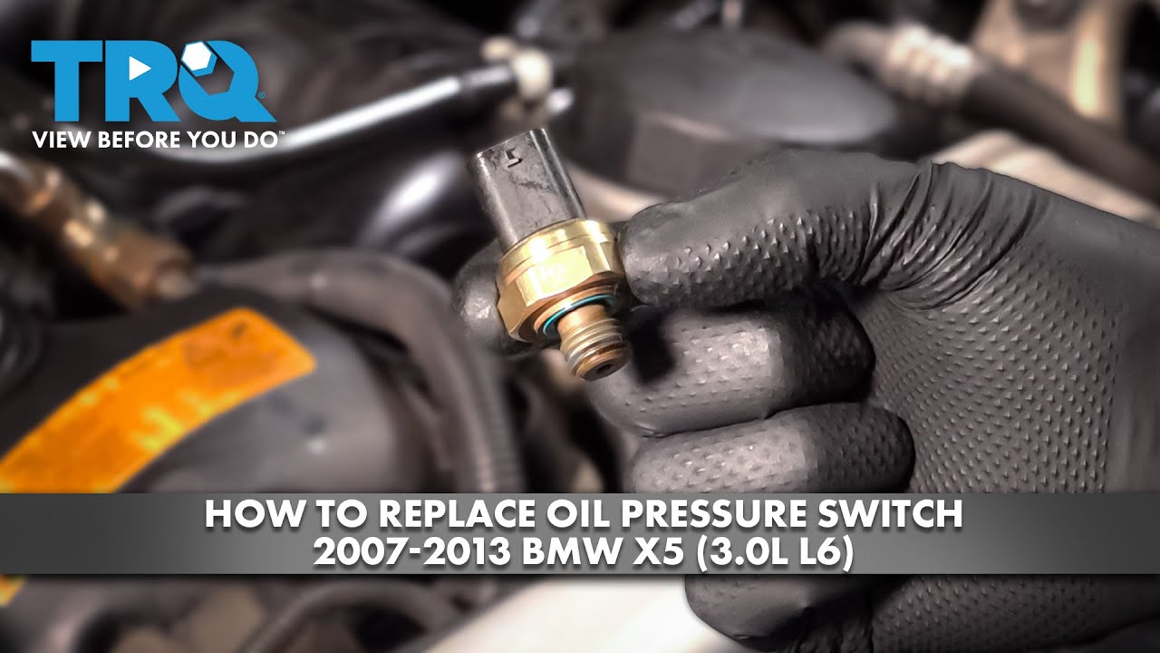 How to Replace Oil Pressure Switch 2007-2013 BMW X5 30L L6 | 1A Auto