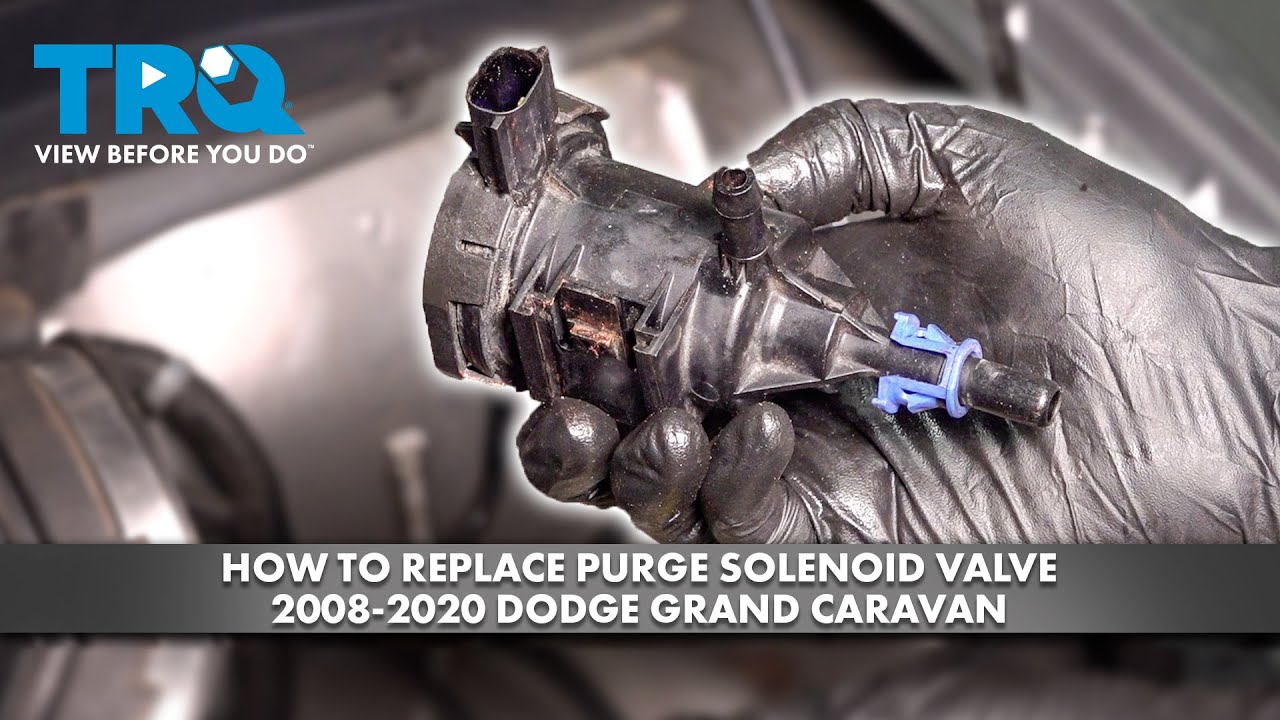 How To Replace Vapor Canister Purge Valve Solenoid 2008 2020 Dodge