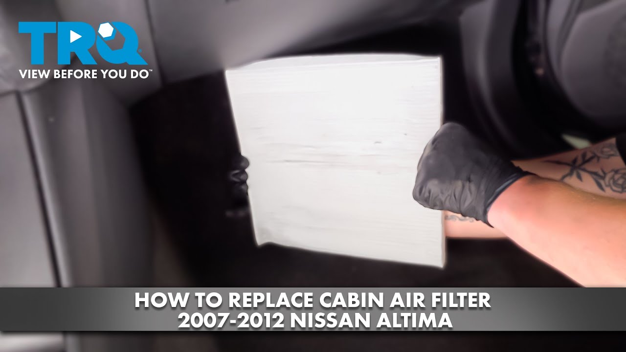 How to Replace Cabin Air Filter 2007-2012 Nissan Altima | 1A Auto